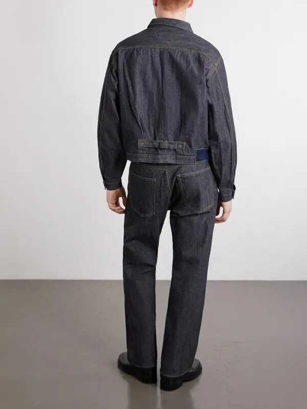 Visvim Indigo-dyed Cotton Denim Jacket - Blue