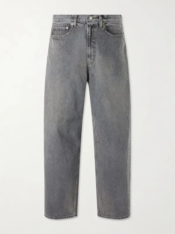A.PRESSE Wide-leg Jeans - Gray