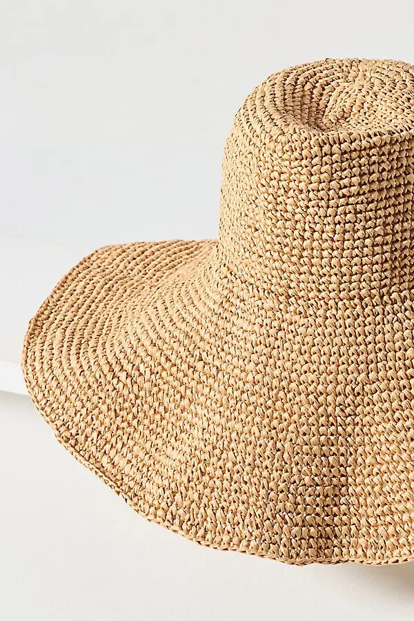 BRUNNA.CO Ulu Raffia Floppy Hat
