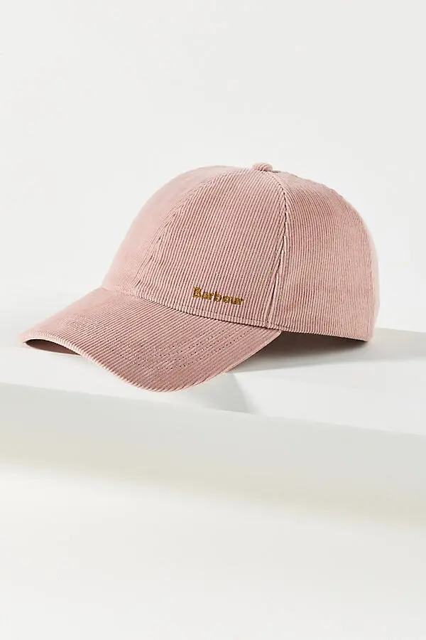 Barbour Oakley Cord Baseball Cap - Gardenia