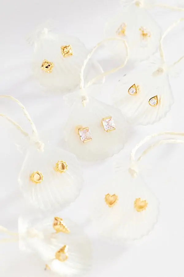 Anthropologie Summer Icon Stud Earrings - Ravioli