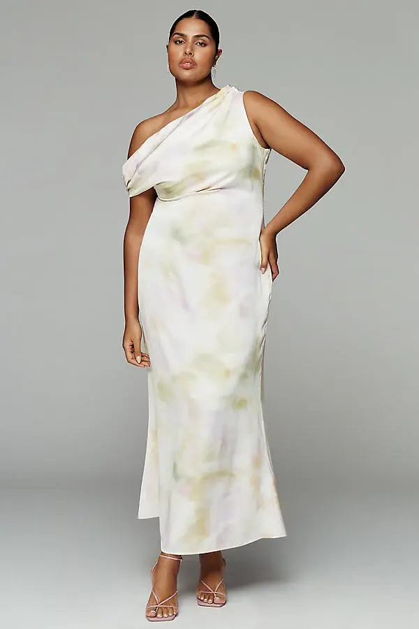 CURAAE Plus Lova Off-shoulder Maxi Dress