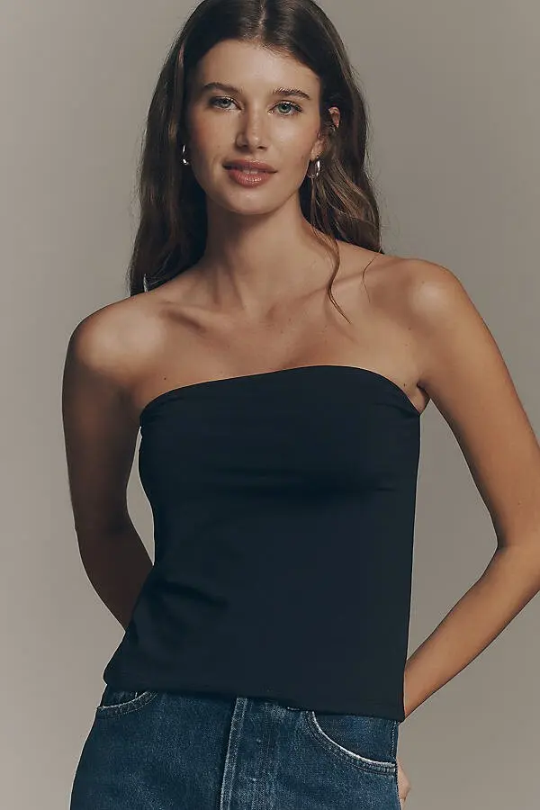 Anthropologie Classic Tube Top - Black