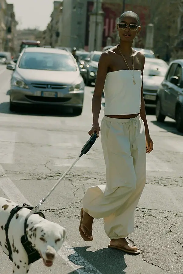 Anthropologie Classic Tube Top - White