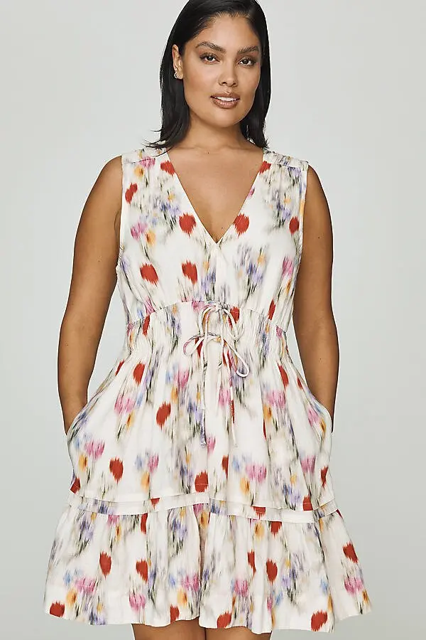 THE SOMERSET COLLECTION BY ANTHROPOLOGIE The Somerset Collection Sleeveless Mini Dress - Neutral Pattern