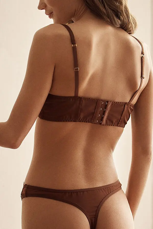 LYREBIRD Embroidered Thong
