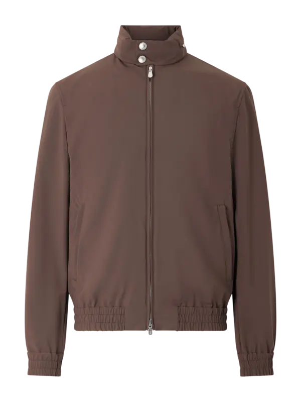 Brunello Cucinelli Shell Harrington Jacket - Brown