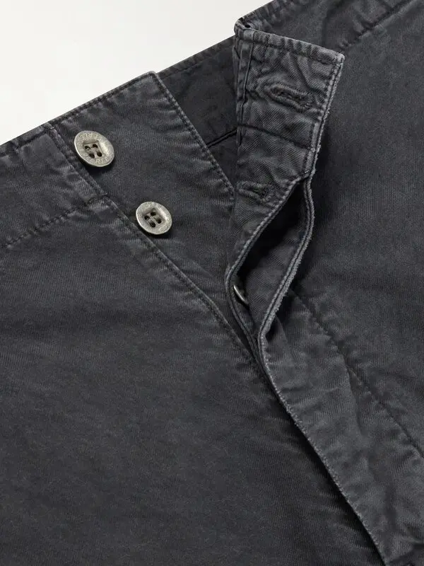 Visvim Straight-leg Cotton-twill Shorts