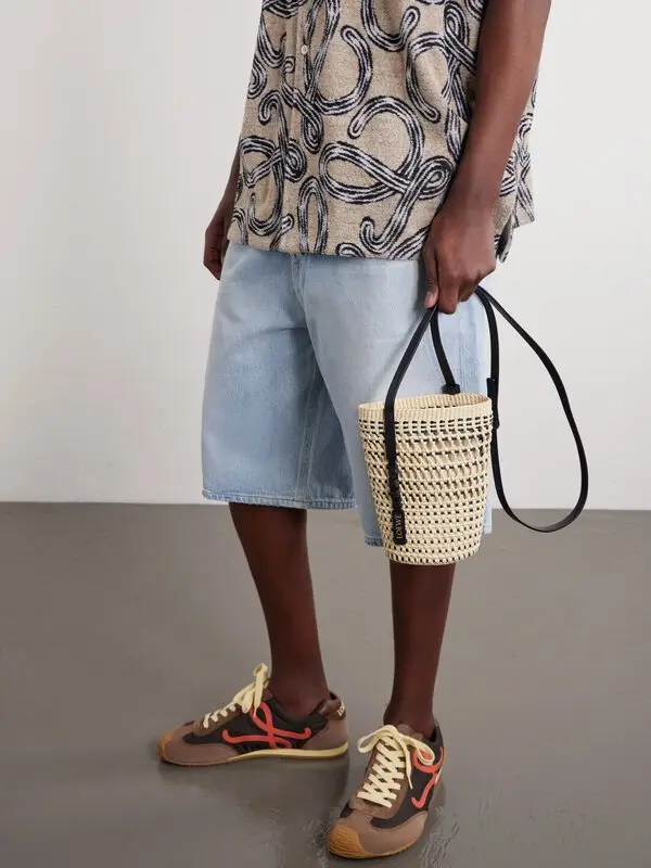Loewe Raffia Bucket Bag