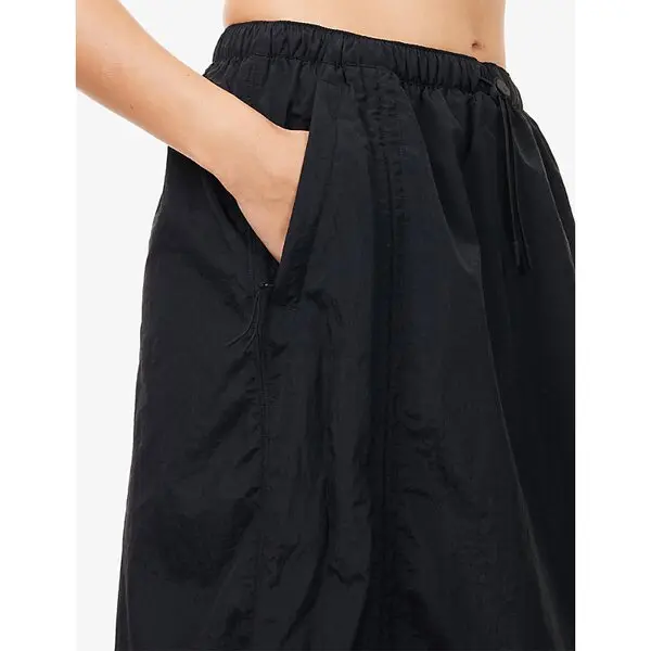 On Nylon Midi Skirt
