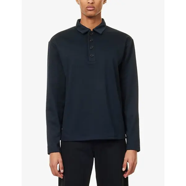 NOBL Patrick Long-sleeve Jersey Polo Top