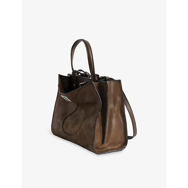 Zadig&Voltaire Jack Branded Handbag - Wood