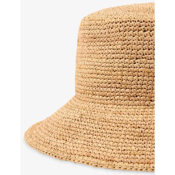 Whistles Structured Straw Bucket Hat