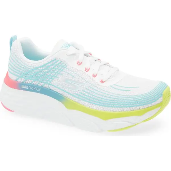 Sketchers Max Cushioning Elite™ Running Shoe - White/multi