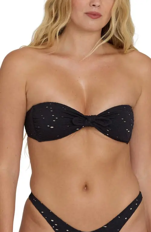 BILLABONG Eyes On You Hanky Tie Bandeau Bikini Top