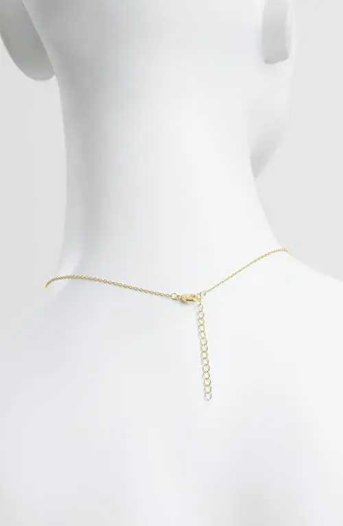 ATHRA LUXE Modern Muse Faux Pearl Pendant Necklace