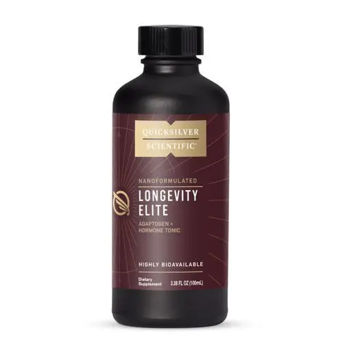 QUICKSILVER SCIENTIFIC Longevity Elite Liposomal Adaptogen And Pregnenolone Tonic - None