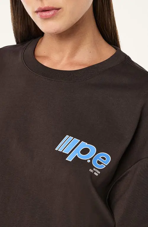 P.E Nation Glide Oversize Organic Cotton T-shirt