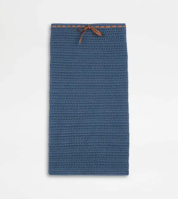 TOD'S Crochet Midi Skirt