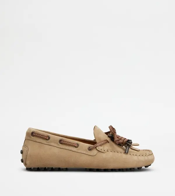 TOD'S Gommino Suede Loafers