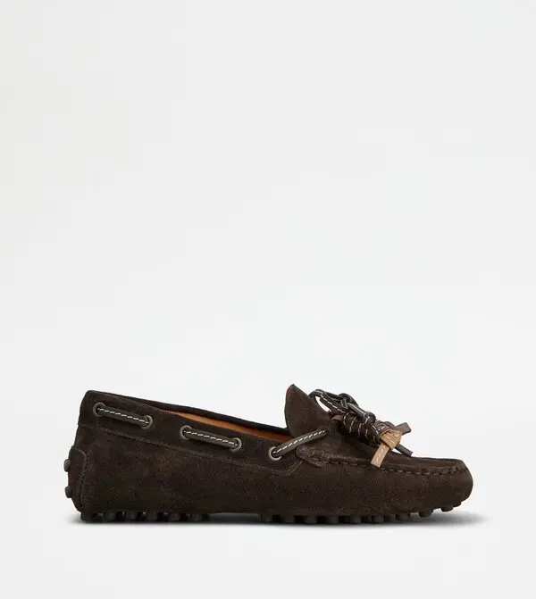 TOD'S Gommino Suede Loafers