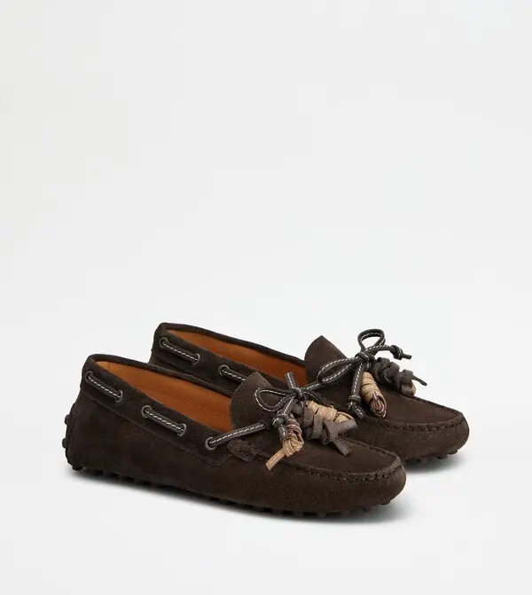 TOD'S Gommino Suede Loafers