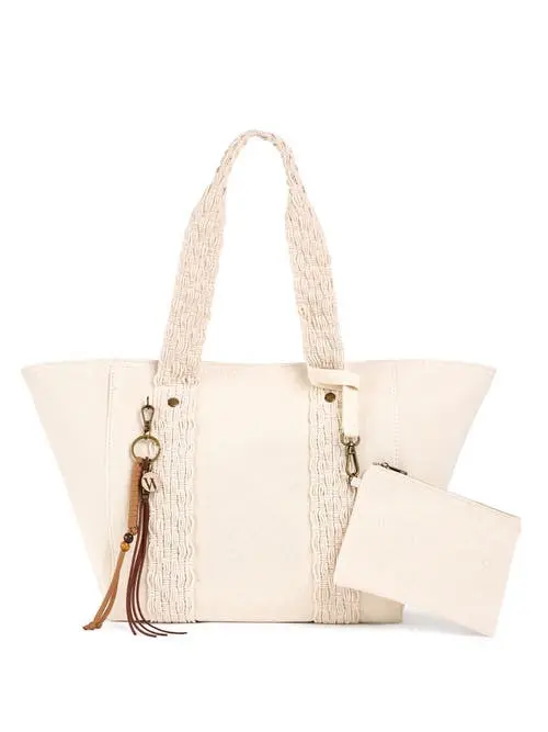 WILT CLOTHING Beach Tote - Natural Bone