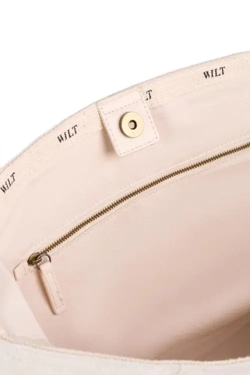 WILT CLOTHING Beach Tote - Natural Bone