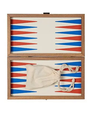 THE CONRAN SHOP Milos Backgammon Set - Blue