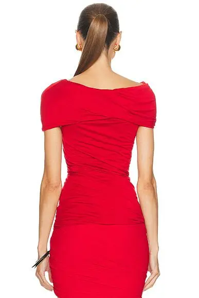 Rick Owens Lola Top - Cardinal Red