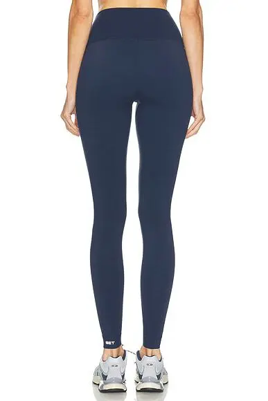 SET ACTIVE High Rise Legging - Atlantic