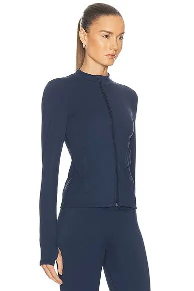 SET ACTIVE Sporty Zip-up Warm-up Jacket