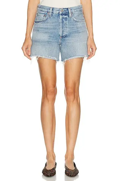 AGOLDE Nye Relaxed Denim Shorts