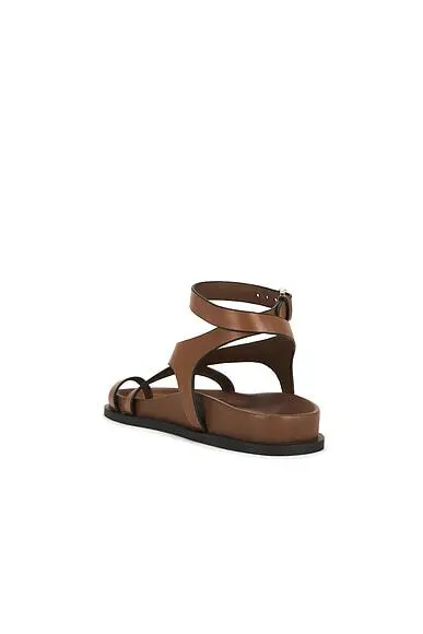 A.emery Jalen Slim Sandal - Cognac