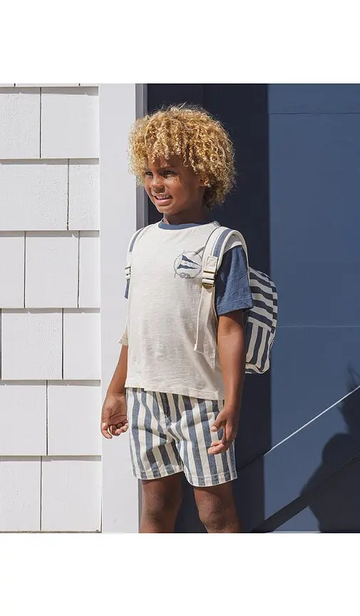 RYLEE + CRU Boardshort In With Stripes
