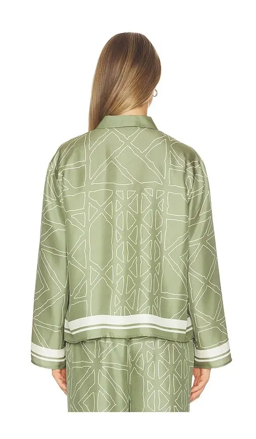 MALBON Irena Button Up Shirt