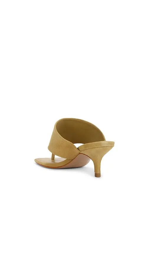 Schutz Sage Mid Stiletto Sandal - Olive