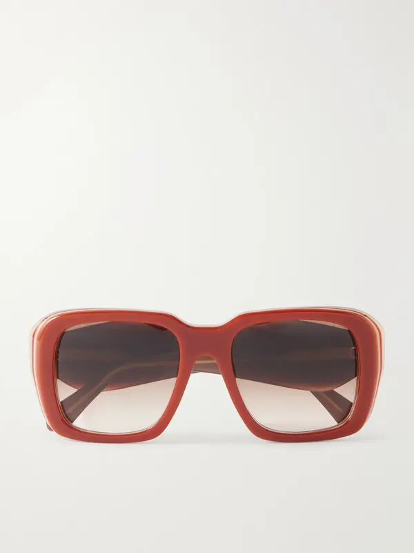 Loewe Square-frame Sunglasses - Orange