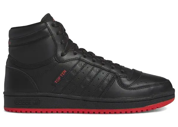 Adidas Top Ten Rb Sneakers - Core Black/bright Red