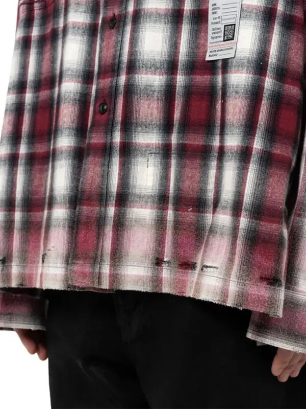 Mihara Yasuhiro Checkered Shirt