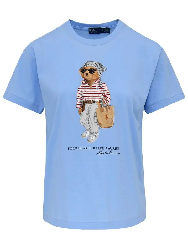 Polo Ralph Lauren Graphic T-shirt - Sky Blue
