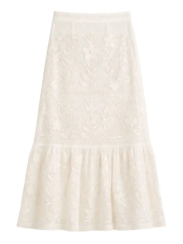 Antik Batik Carioca Skirt - White