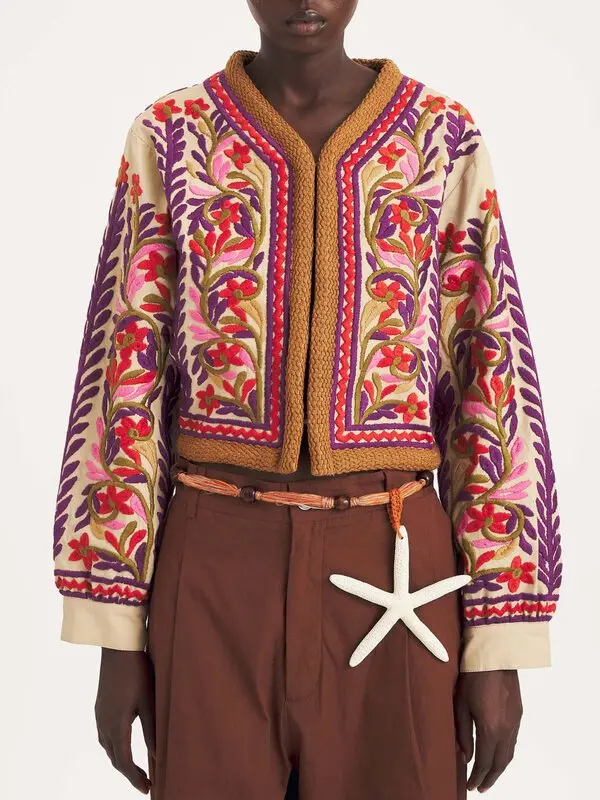 Antik Batik Suna Jacket - White