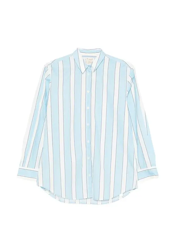 MC2 SAINT BARTH Brigitte Striped Shirt - Multi
