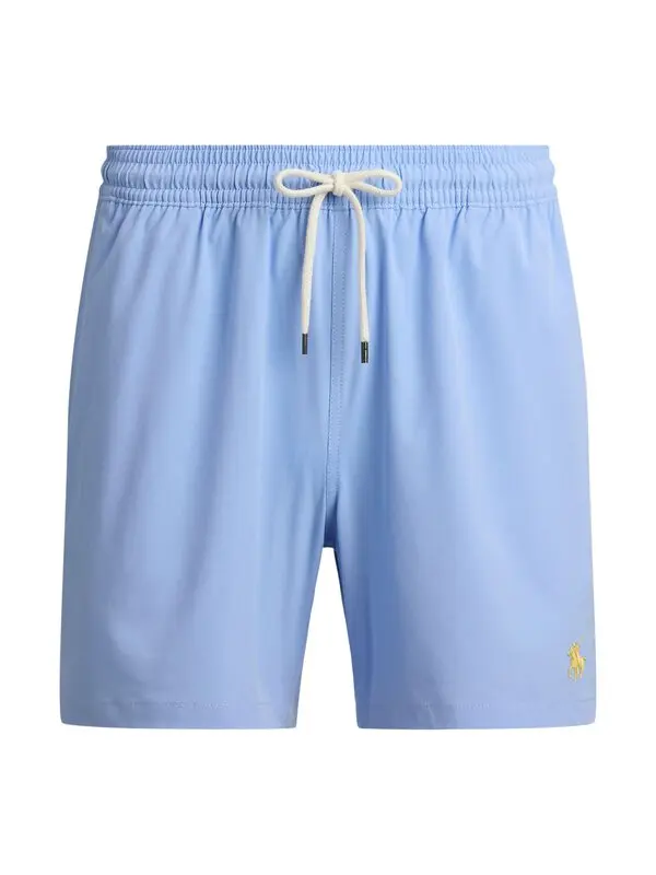 Polo Ralph Lauren Swim Boxer Shorts With Logo - Blue