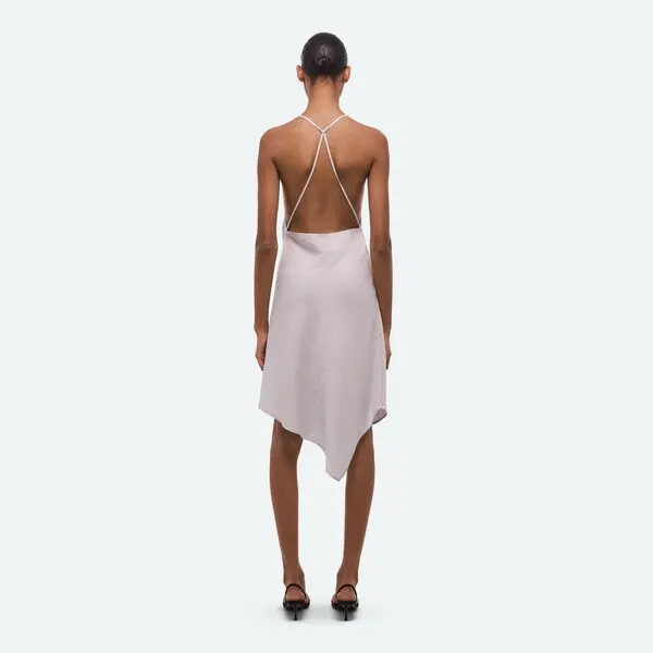 Helmut Lang Knot Slip Dress - Ice