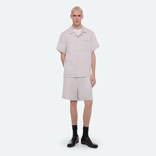 Helmut Lang Relaxed Camp Shirt - Ice