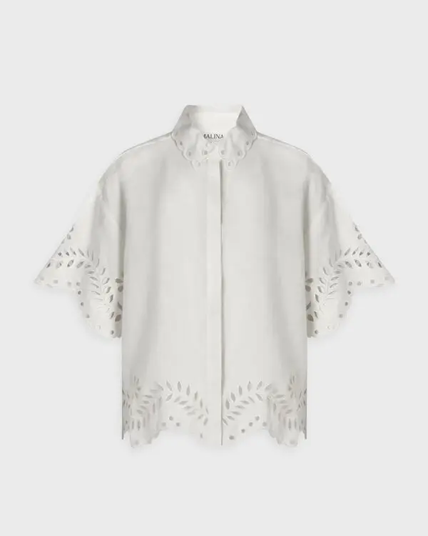MALINA Shirt Cressida - White