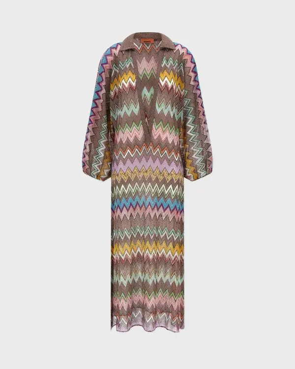 Missoni Dress Long Cover Up - Multicolor