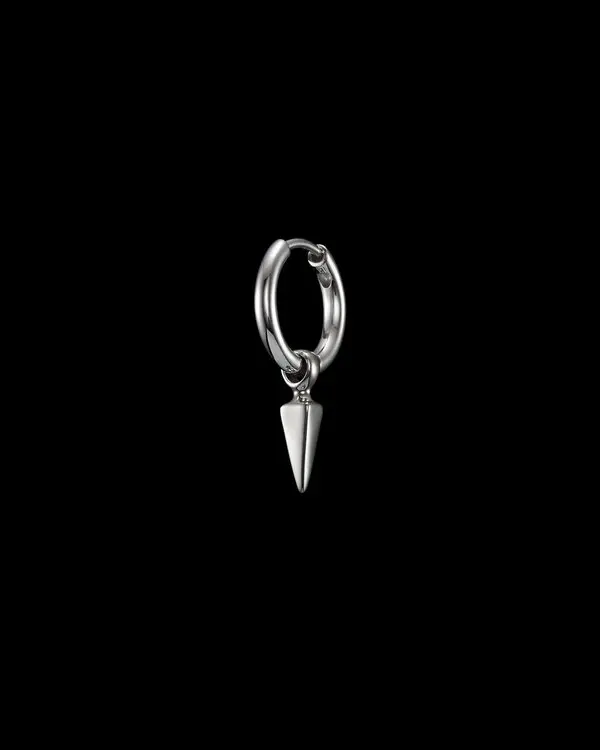 MARIA NILSDOTTER Tiny Poison Arrow Earring - Silver